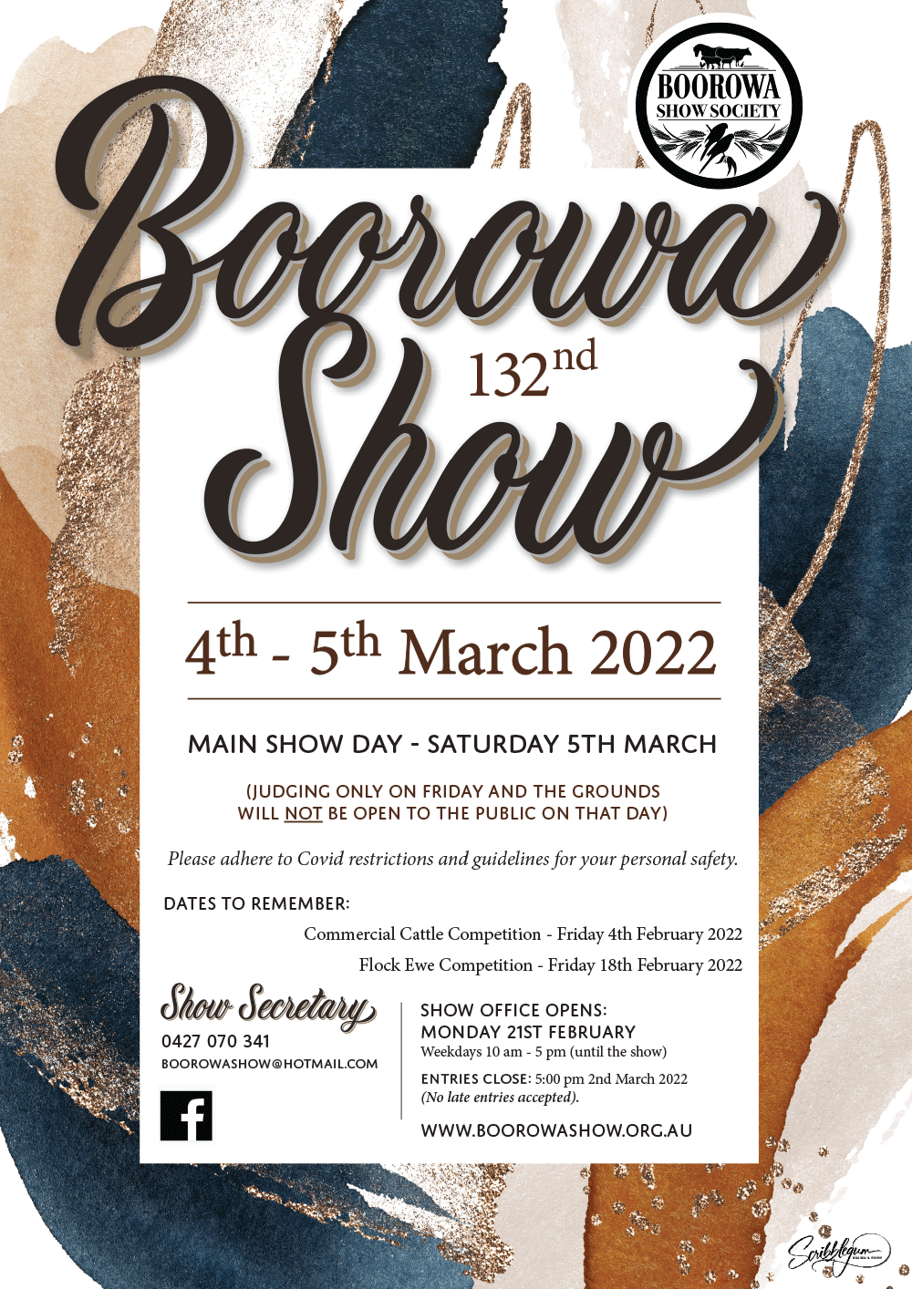 Page holder | Boorowa Show